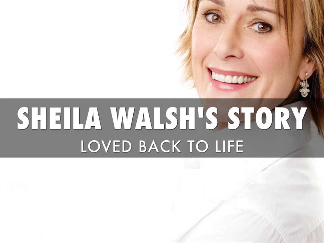 SHEILA WALSH: LOVED BACK TO LIFE - RevWords